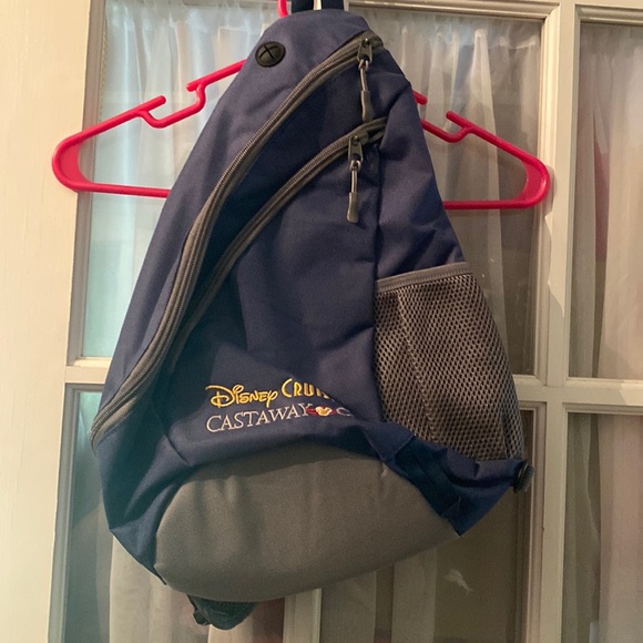 Disney | Bags | Disney Cruise Line Castaway Club Sling Backpack ...